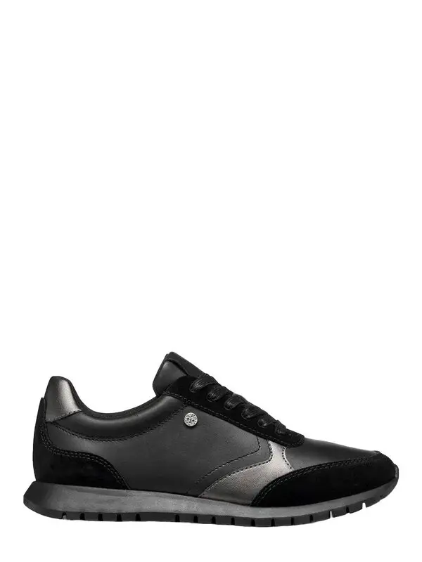 Geox Sukie Logo-plaque Sneakers - Black