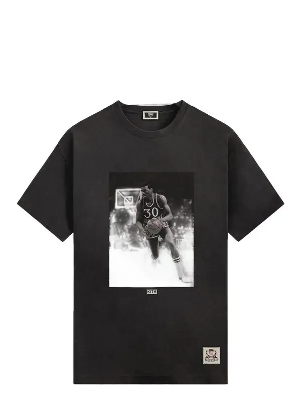 Kith X New York Knicks Bernard King Vintage Jones T-shirt - Black