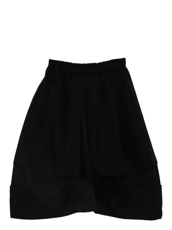Comme Des Garçons Cut-out Skirt - Black