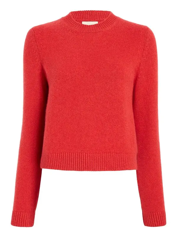 Khaite Leta Cashmere Sweater - Persimmon