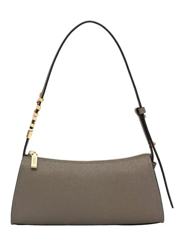 Dkny Logo Zip Tote Bag - Brown