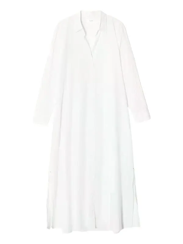 Xirena Boden Shirt Maxi Dress - White
