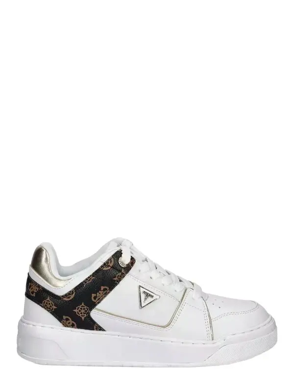 Guess Panelled Sneakers - White