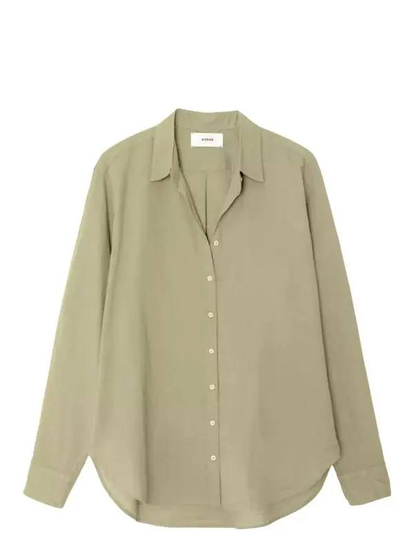 Xirena Beau Cotton Shirt - Green