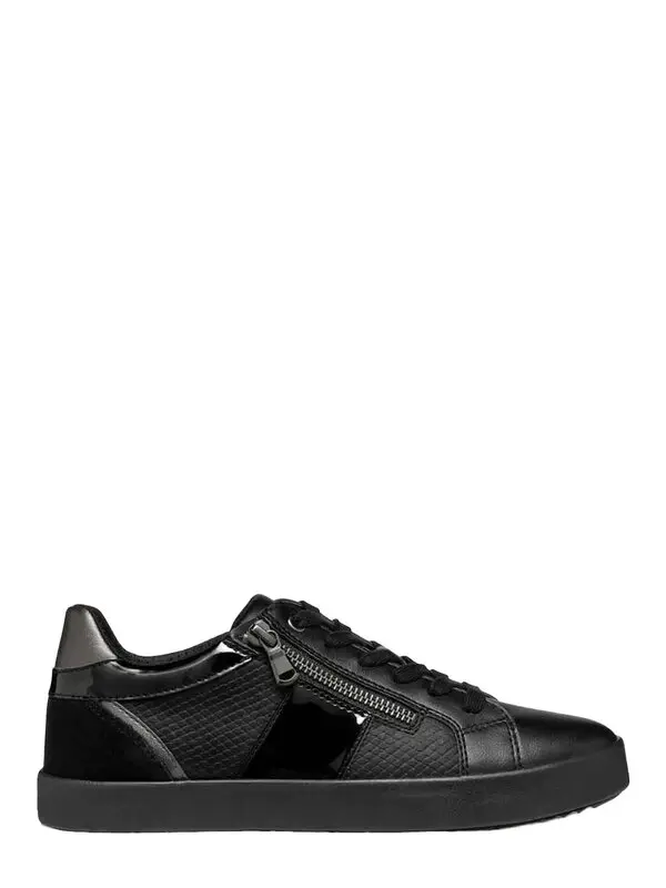 Geox Zip-detail Sneakers - Black