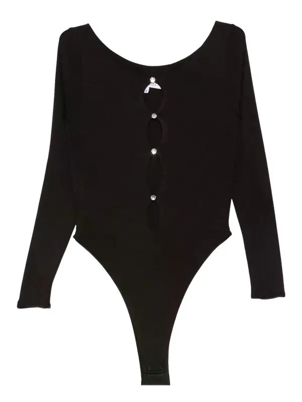 AXEL 113 Emmy Cut-out Bodysuit - Black