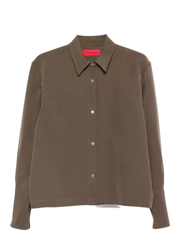 THELATEST Codie Buttoned Shirt - Brown
