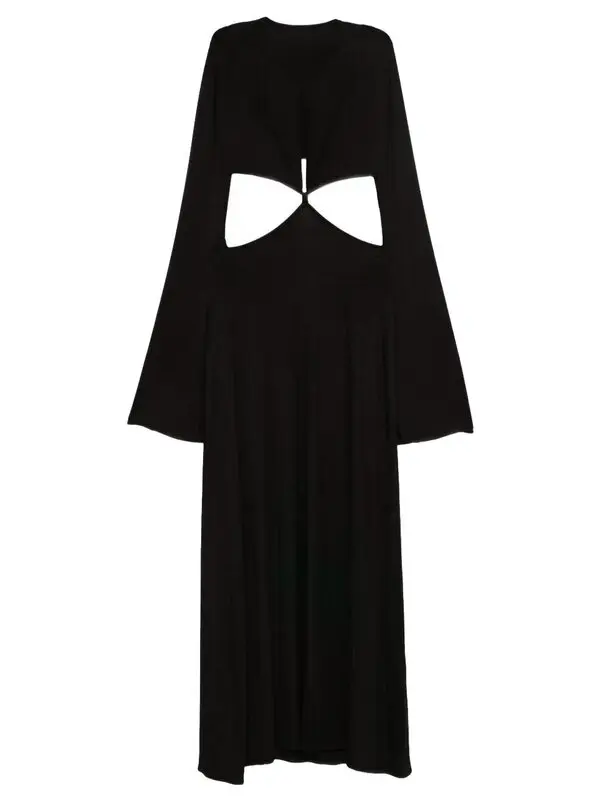 AXEL 113 Cut-out Maxi Dress - Black