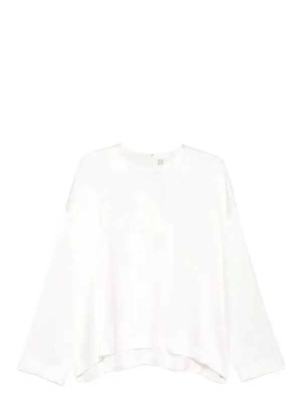 TOTEME Round-neck Blouse - White