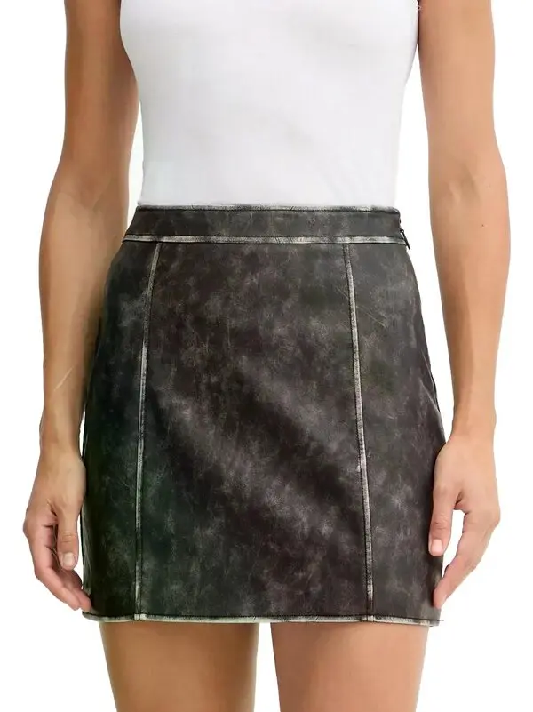 Guess Panelled Mini Skirt - Grey
