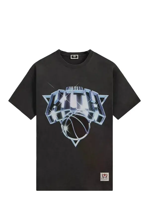 Kith X New York Knicks Chrome Vintage Jones T-shirt - Black