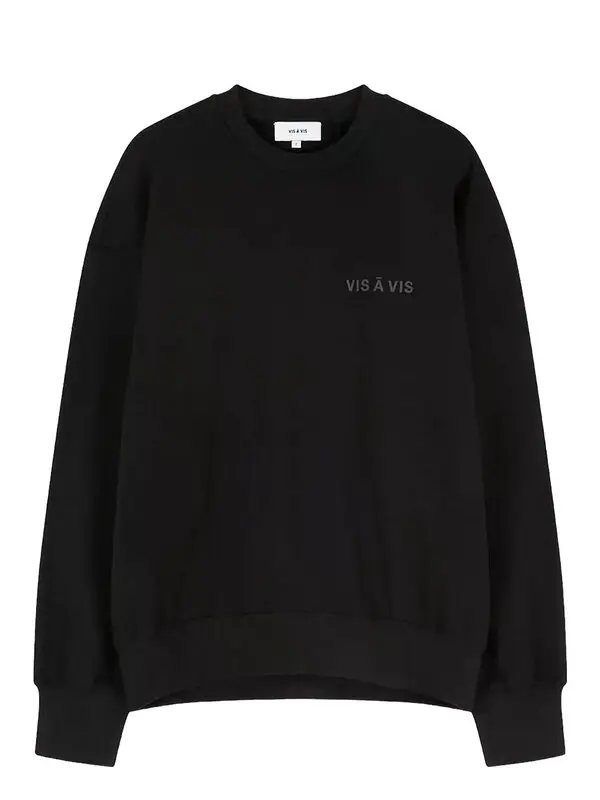 Vis A Vis Logo Sweatshirt - Black