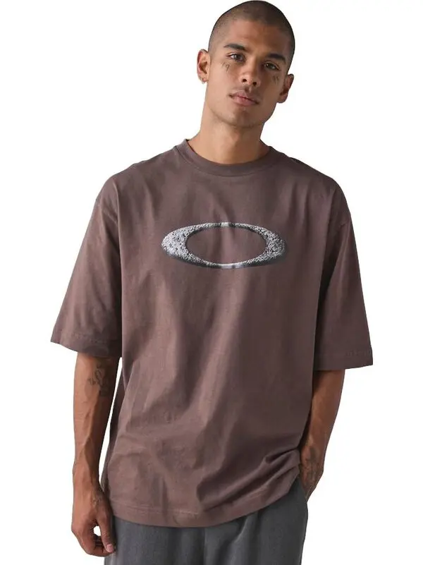 Oakley Lunar Ellipse Graphic Tee - Brown