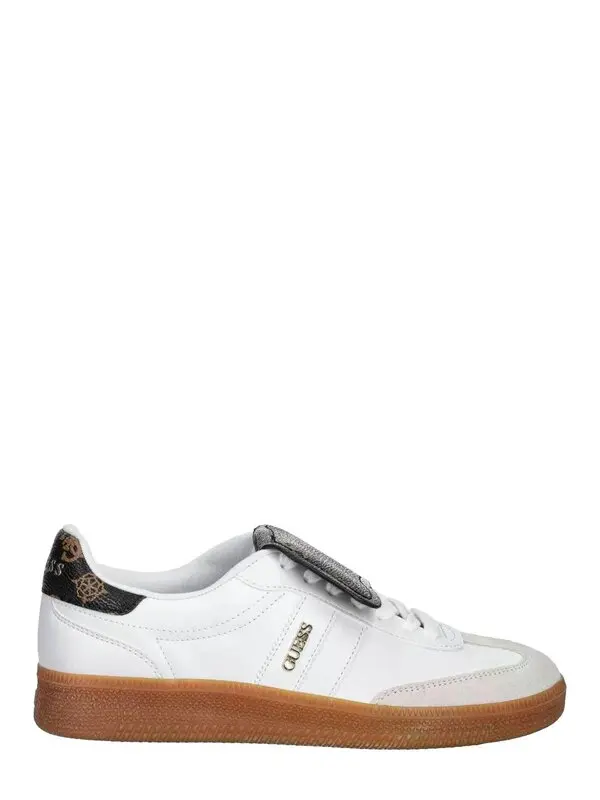 Guess Logo-print Sneakers - White