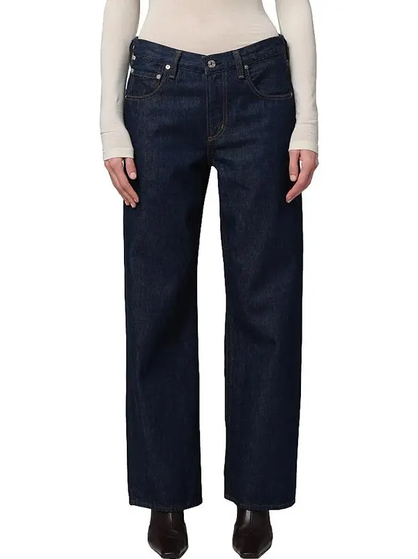 Citizens Of Humanity Lindz Low Rise Straight Jeans - Amherst