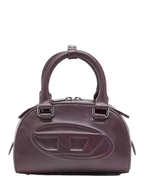 DIESEL® X 1dr Dome Logo-embossed Crossbody Bag - Purple
