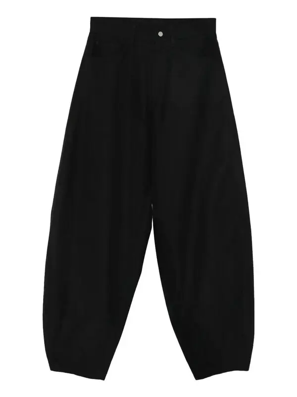B1ARCHIVE Tapered Five-pocket Trousers - Black