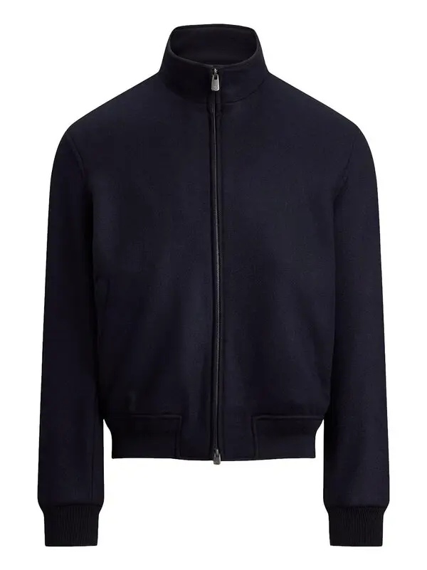 Ralph Lauren Felton Cashmere-blend Bomber Jacket - Classic Ch