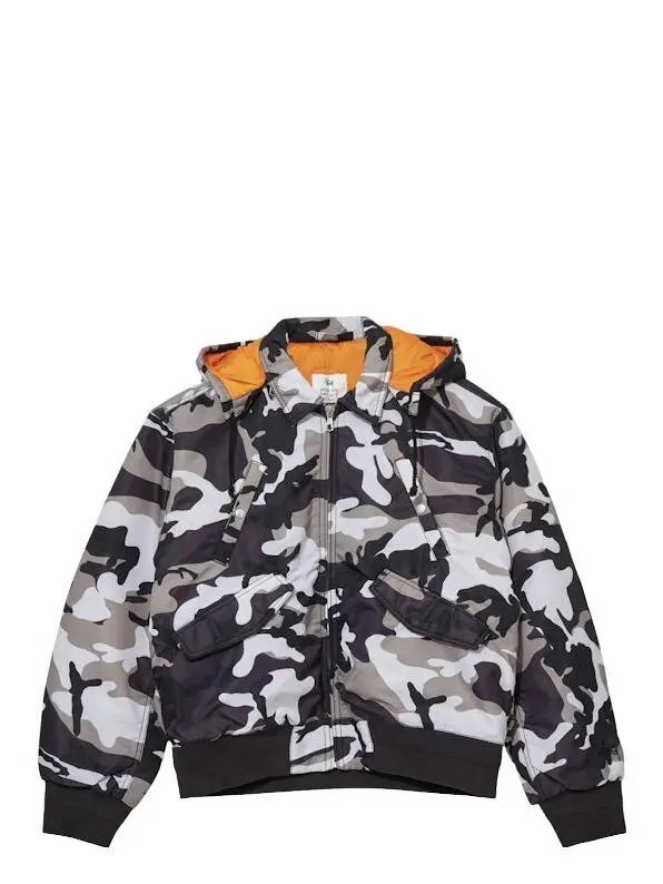 StÜssy Flight Bomber Jacket - Snow Camo