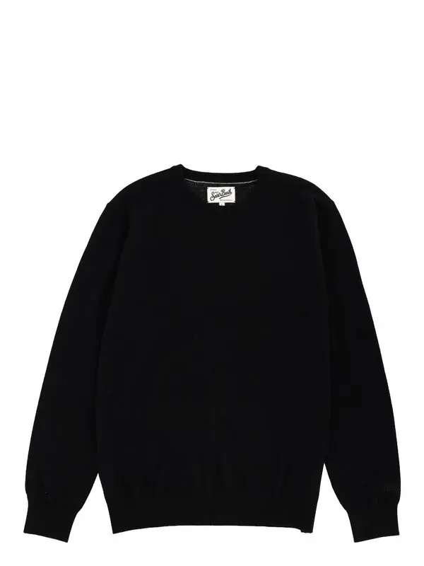 MC2 SAINT BARTH Wool Blend Sweater - Black