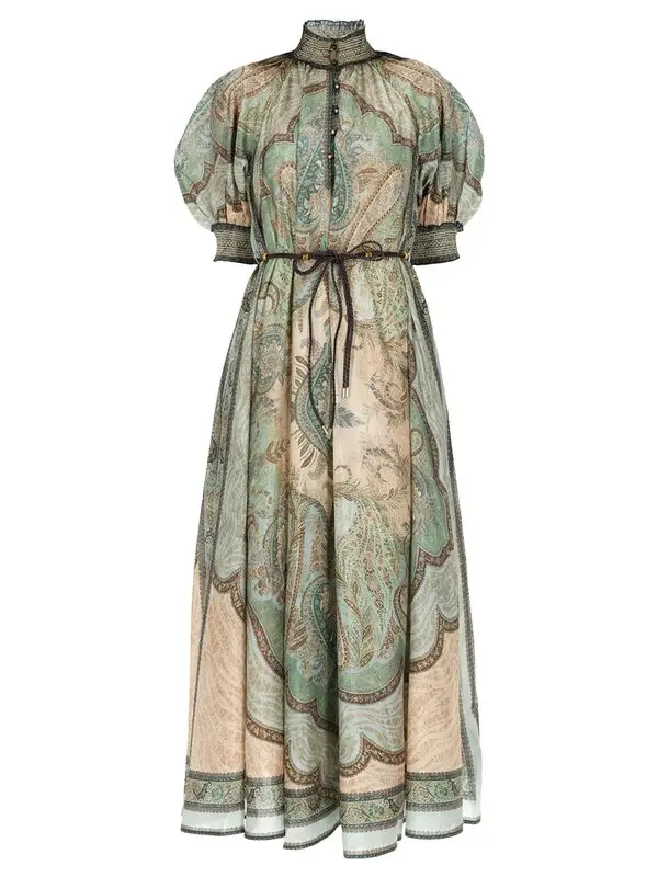 Zimmermann Billow Wonderlust Dress - Multicolour