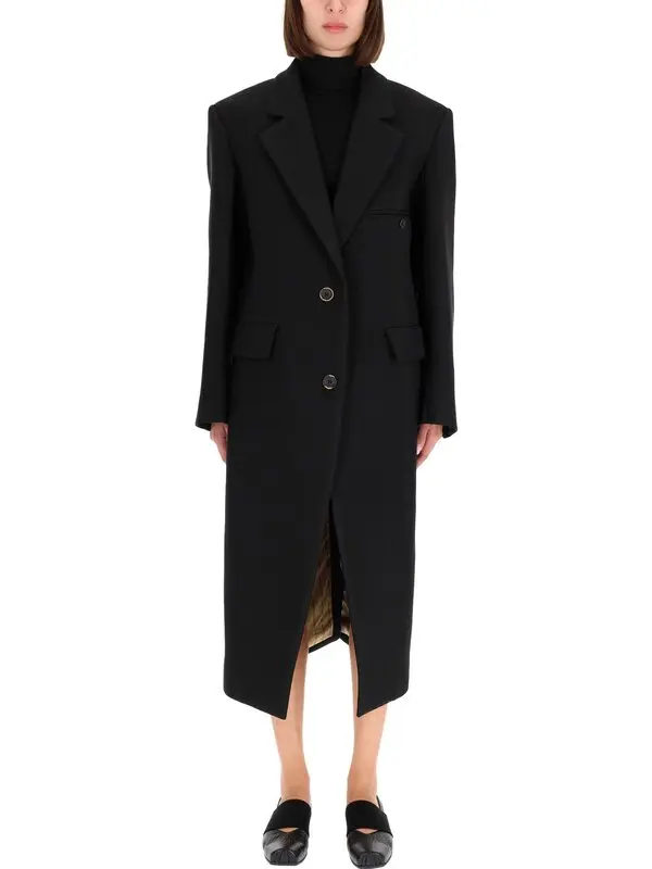 UMA WANG Cassandra Coat - Black