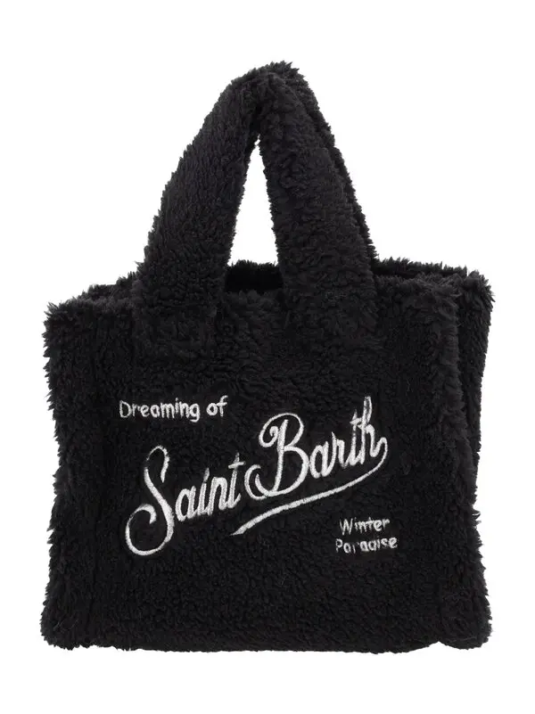 MC2 SAINT BARTH Vanity Mini Tote Bag - Black