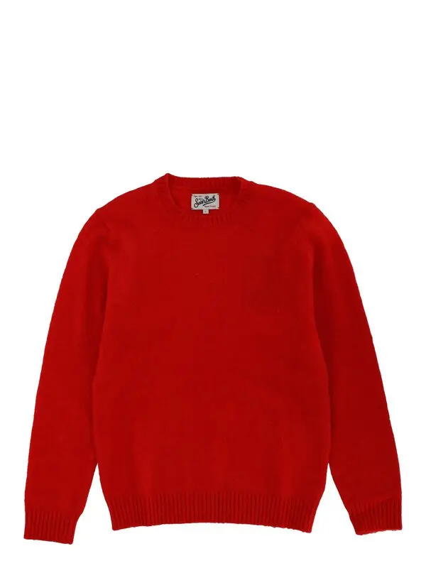 MC2 SAINT BARTH Wool Crewneck Sweater - Red