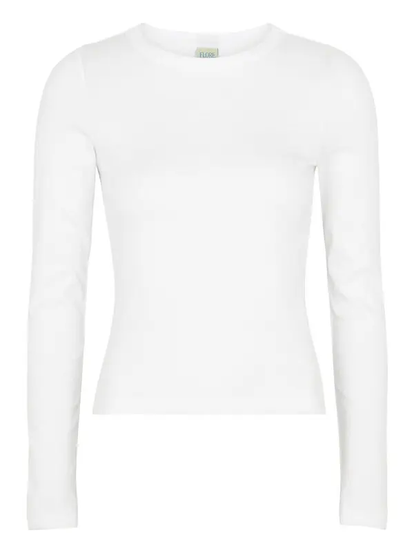FLORE FLORE Cotton Top - White