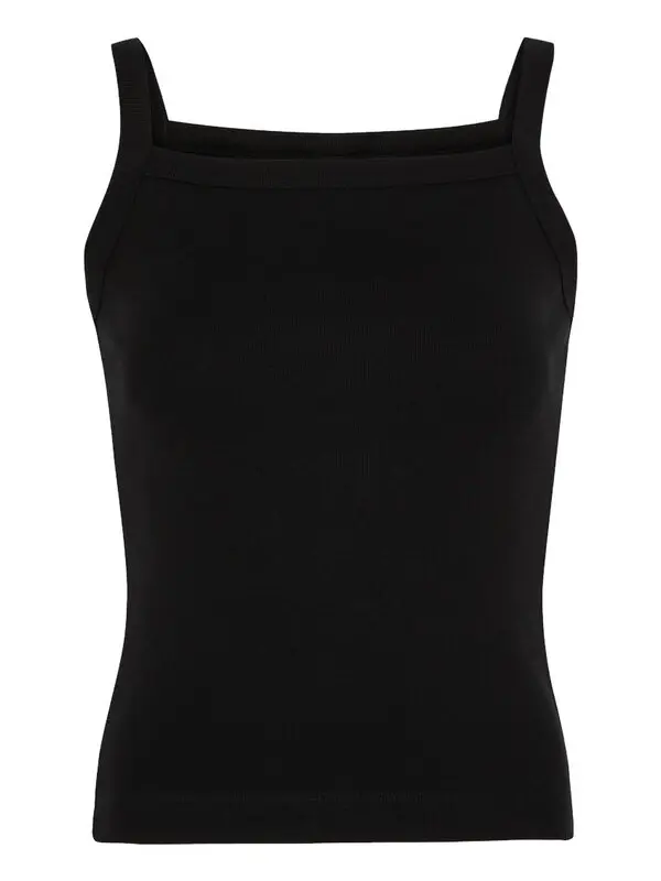 FLORE FLORE May Cotton Tank - Black