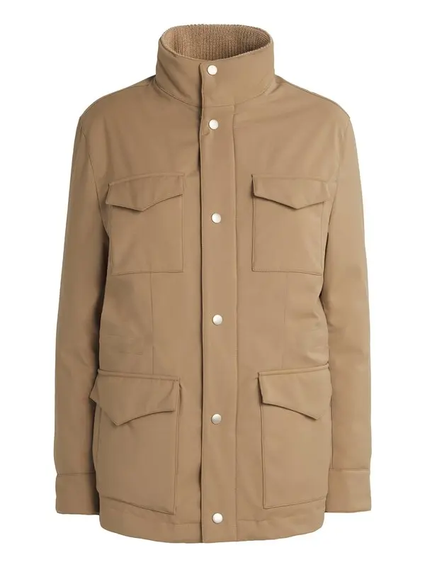 Eleventy Technical Safari Jacket - Beige
