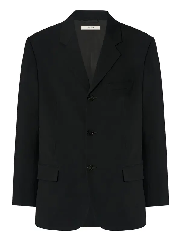 THE ROW Wool Nomas Blazer - Black