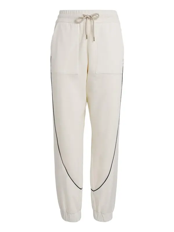 Eleventy Cotton-cashmere Trousers - White