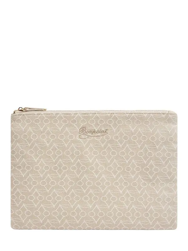Bonpoint Cotton Daya Clutch Bag - Beige
