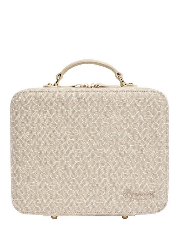 Bonpoint Mini Dalvia Suitcase - Beige