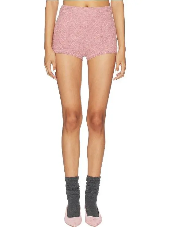 LOVERS AND FRIENDS Juliee Knit Short - Mauve