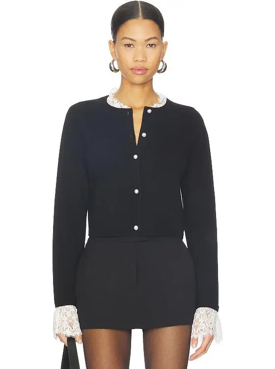 Cami Nyc Eliana Cardigan - Black & White