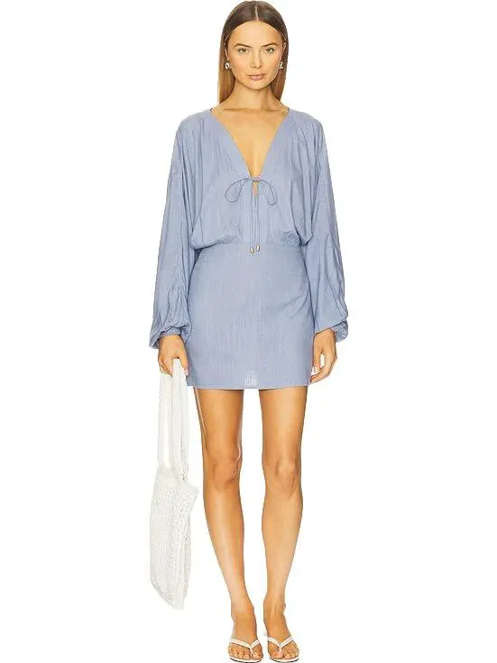 L*Space Deia Mini Dress - Chambray