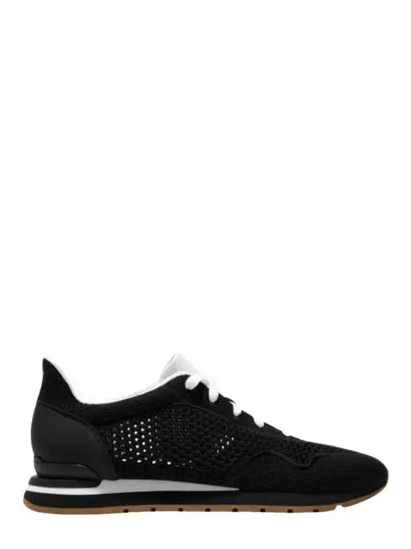 Vivaia Slip-on Mesh Sneakers - Black White