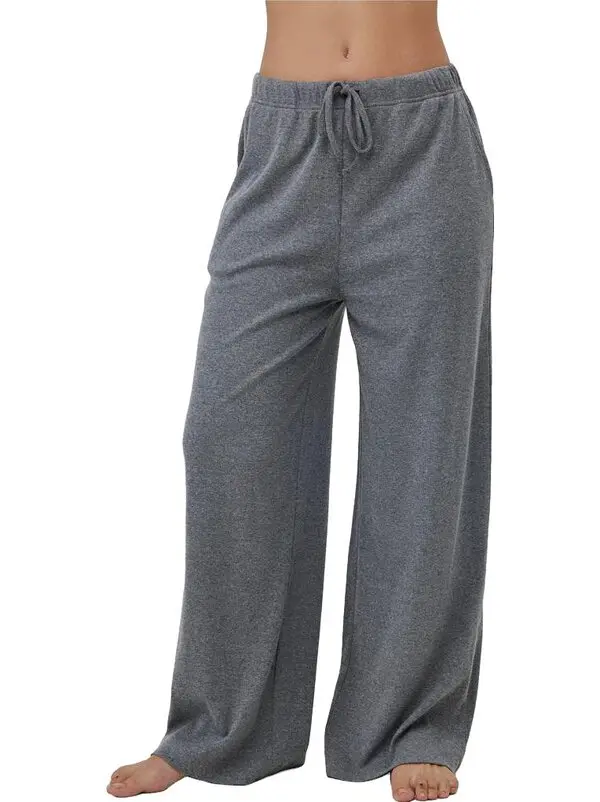 GOTTEX BEACH LIFE Sandy Days Loungewear Wide Leg Bottoms - Grey