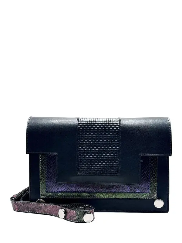 DOIZPE Frihed Cactus Snake Crossbody Bag - Black Snake