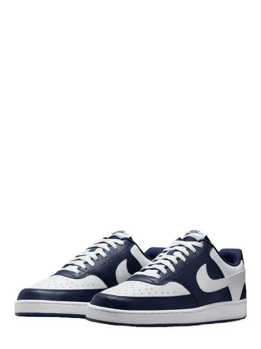 Nike Court Vision Low Sneakers - Midnight Navy/white