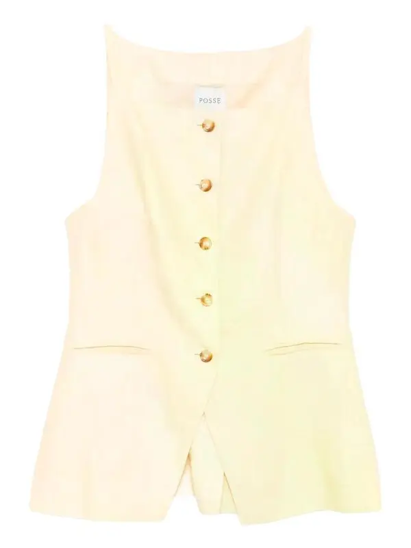 Posse Nancy Top - Yellow
