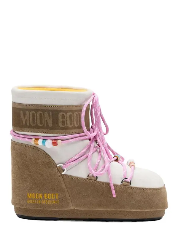 MOON BOOT X GUEST IN RESIDENCE Icon Low Snow Boots - Beige