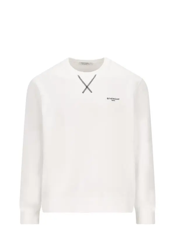 Givenchy Couture Seam Sweatshirt - White