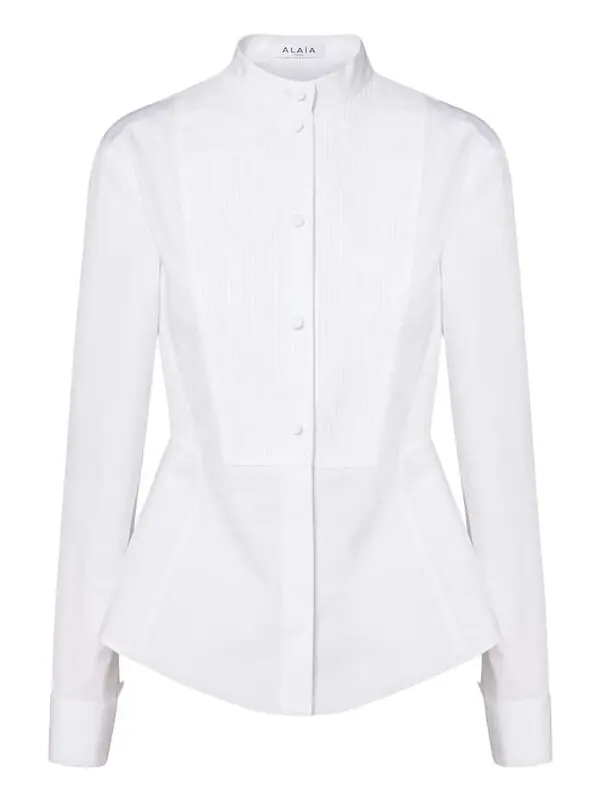 Alaïa Cotton Shirt - White