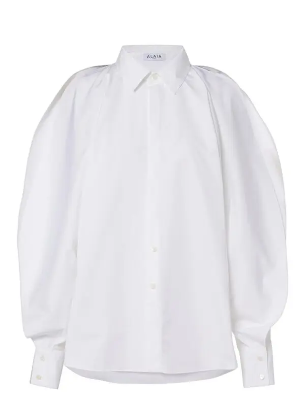 Alaïa Cotton Shirt - White