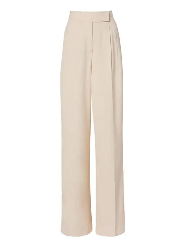 Etro High-rise Wide-leg Pants - Beige
