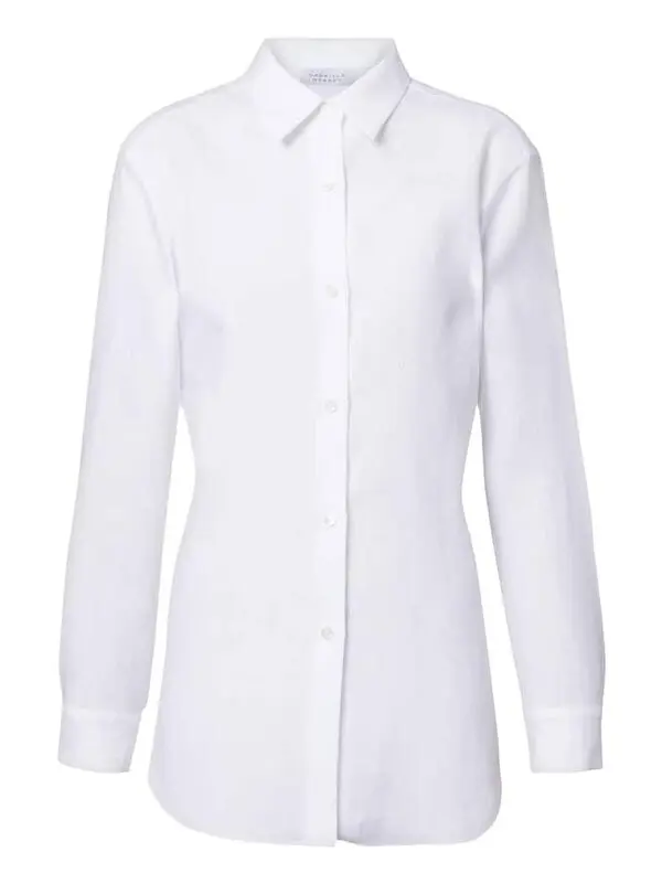 Gabriela Hearst Reyes Linen Shirt - White