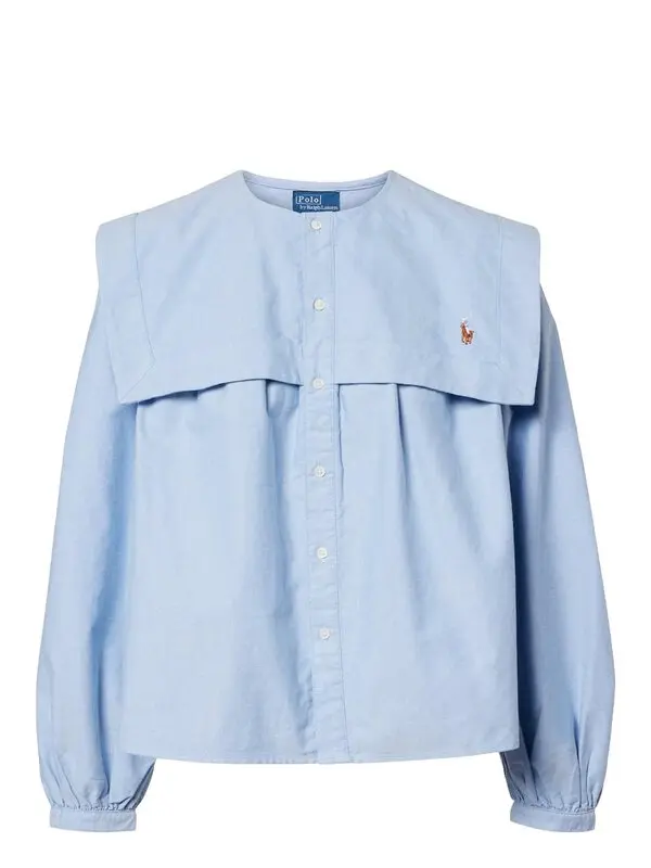 Polo Ralph Lauren Cotton Oxford Shirt - Blue